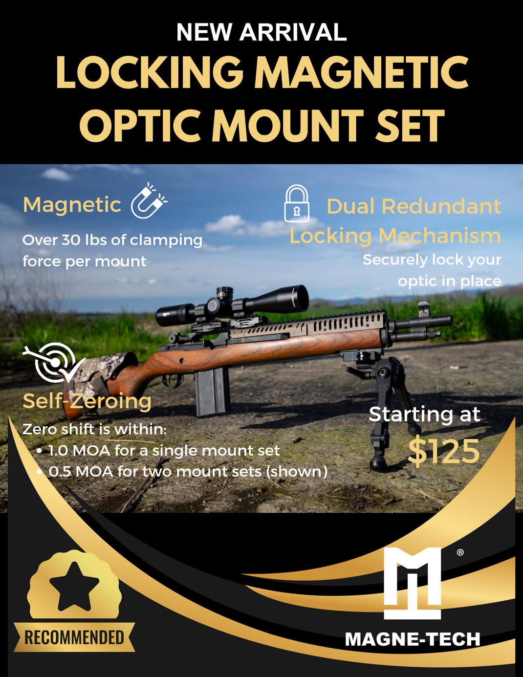 Tactical magnetic accessories and mounts – Magne-Tech